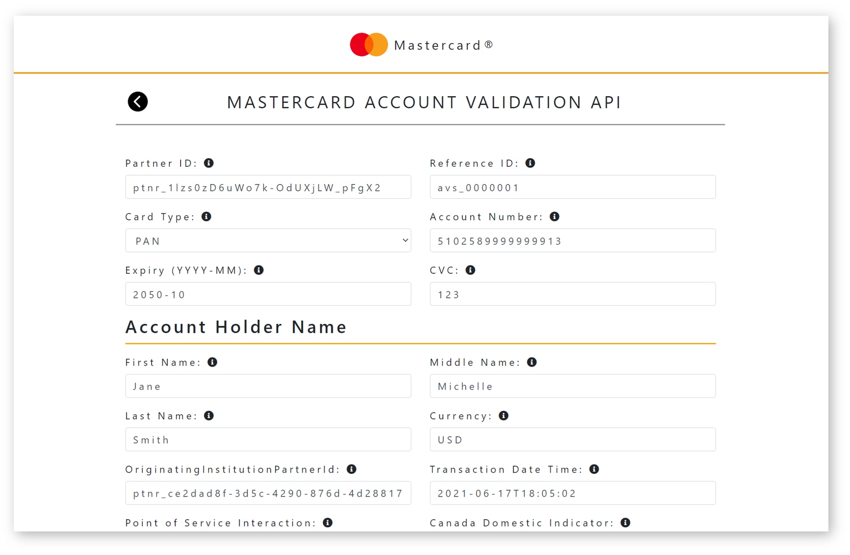 Mastercard Developers