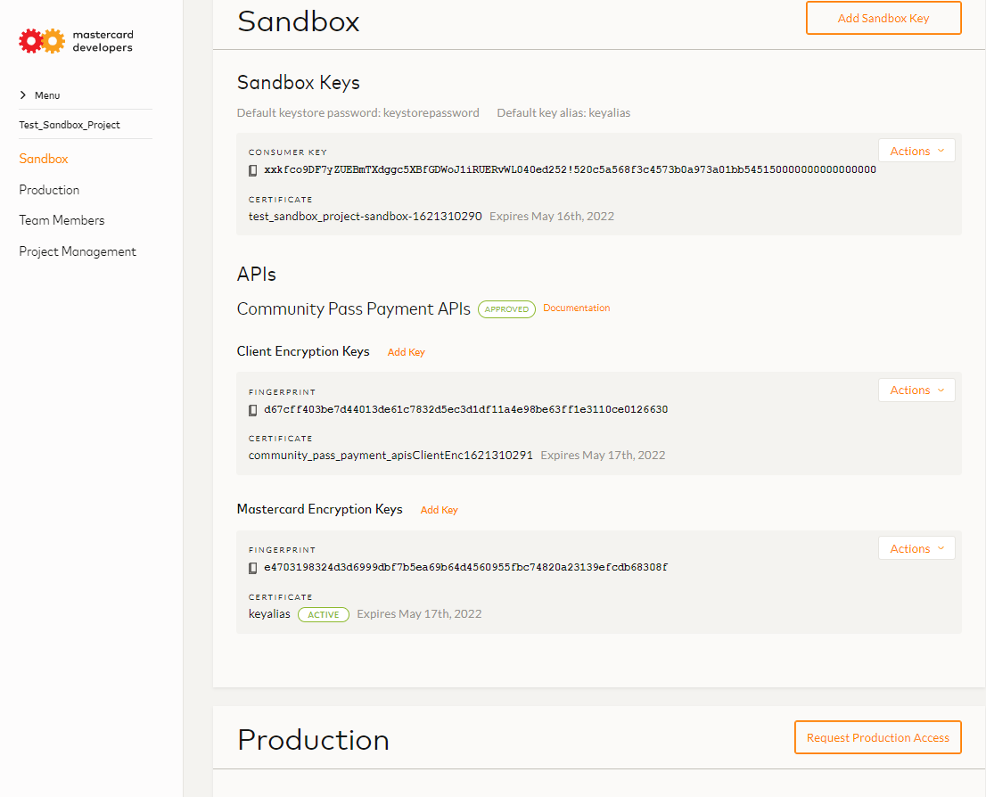 Mastercard Developers