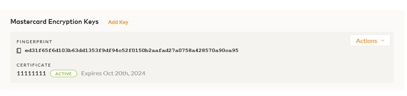 Mastercard Developers