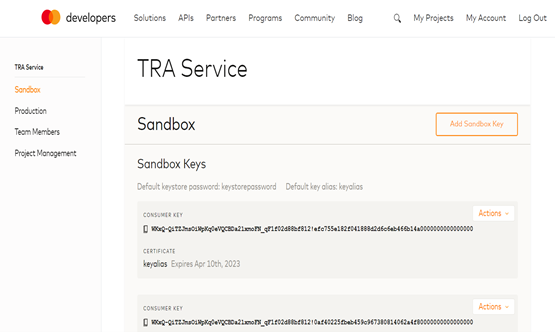 Mastercard Developers