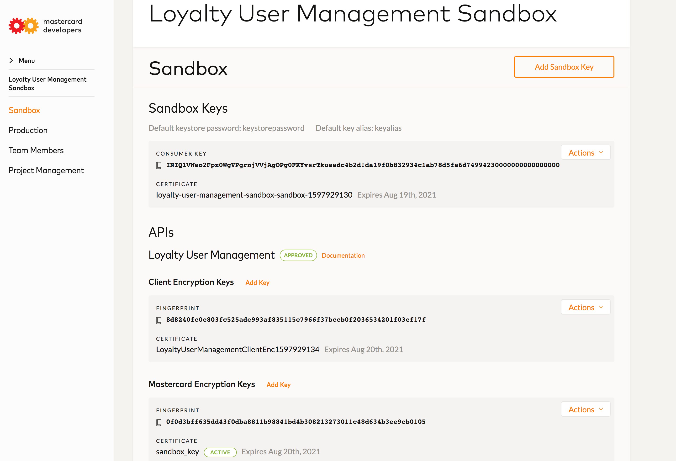 Mastercard Developers