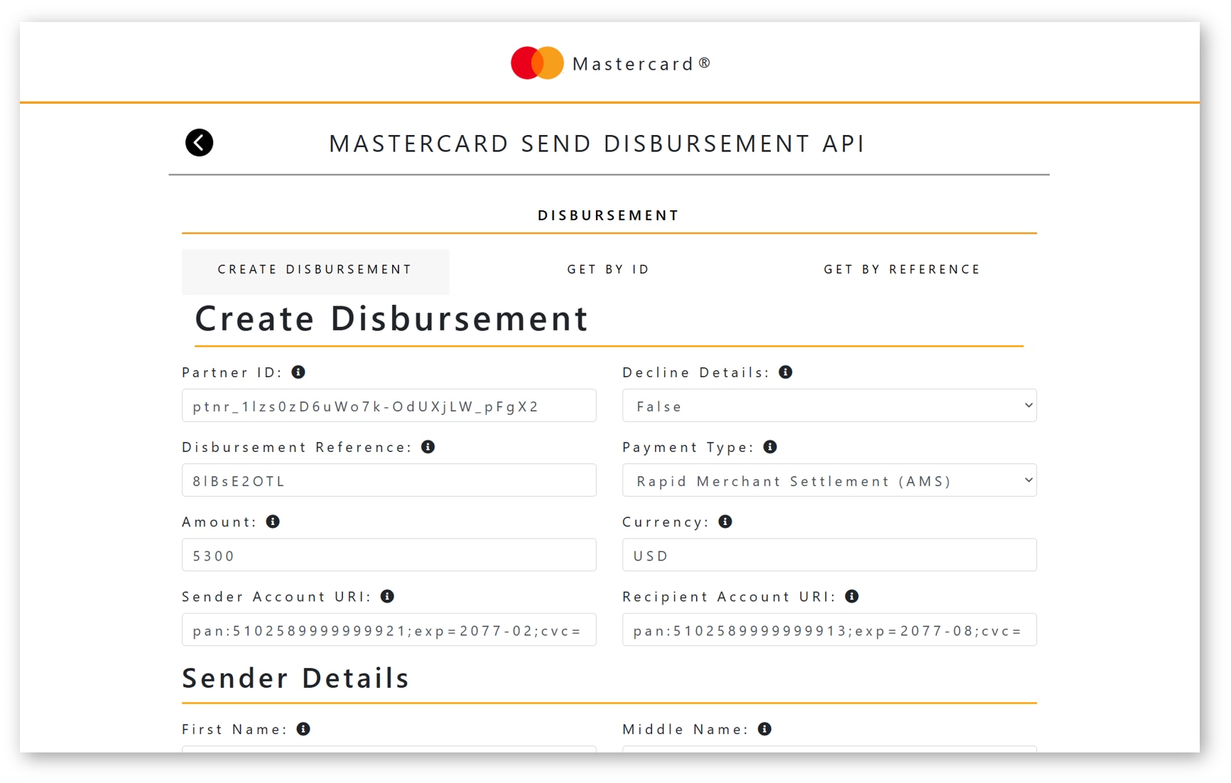 Mastercard Developers
