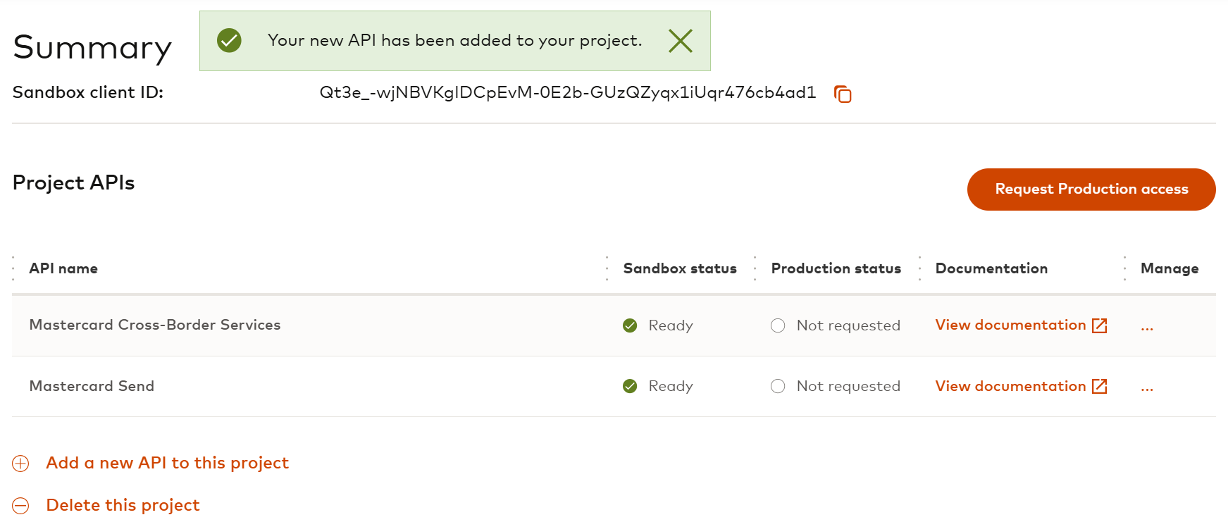 Mastercard Developers
