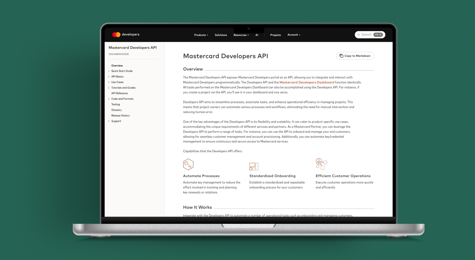 Mastercard Developers