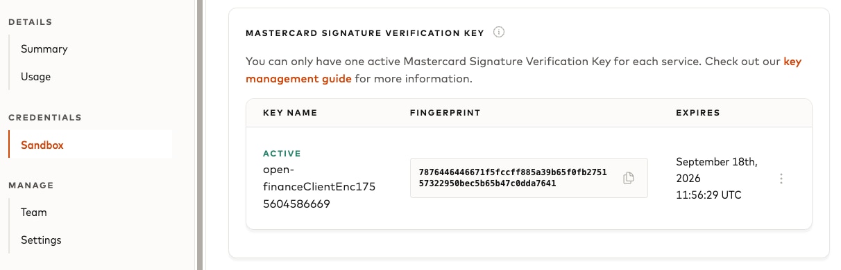 Mastercard Developers