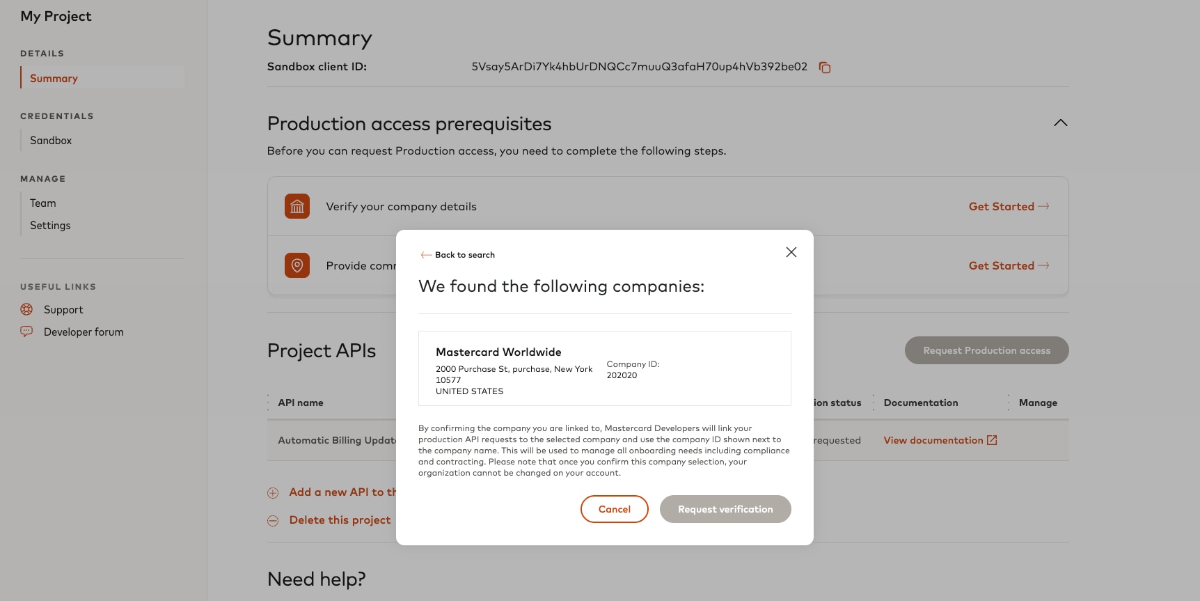 Mastercard Developers