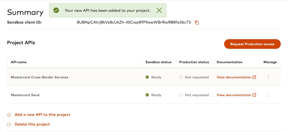 Mastercard Developers