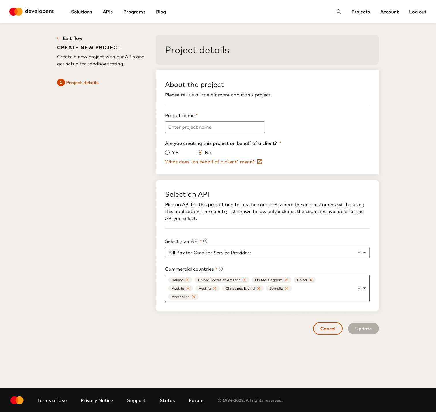 Mastercard Developers