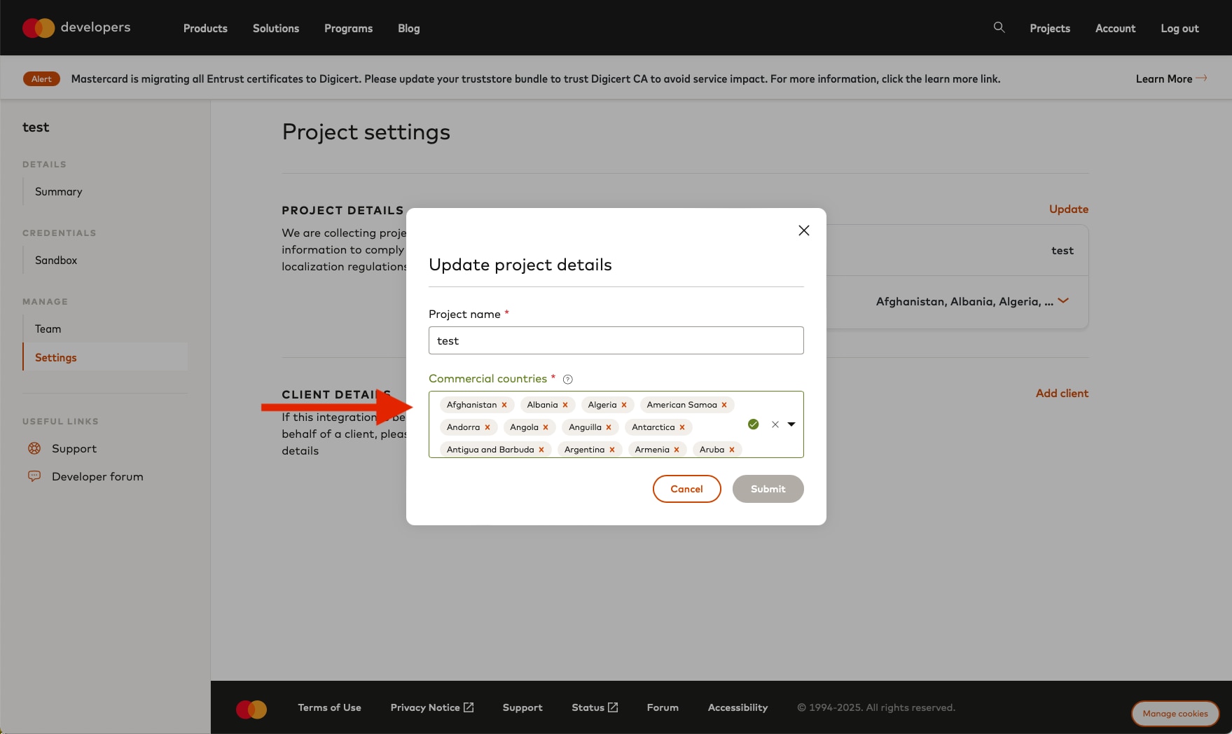 Mastercard Developers