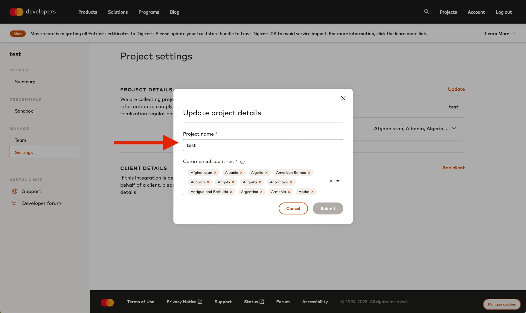 Mastercard Developers