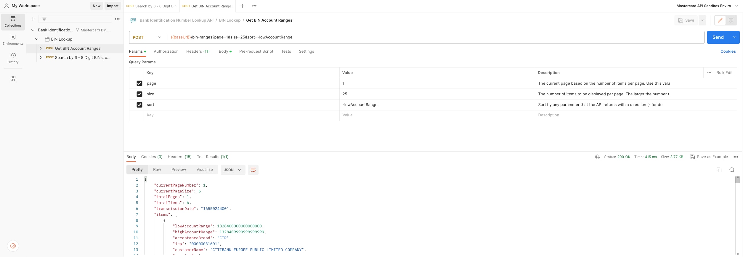Mastercard Developers