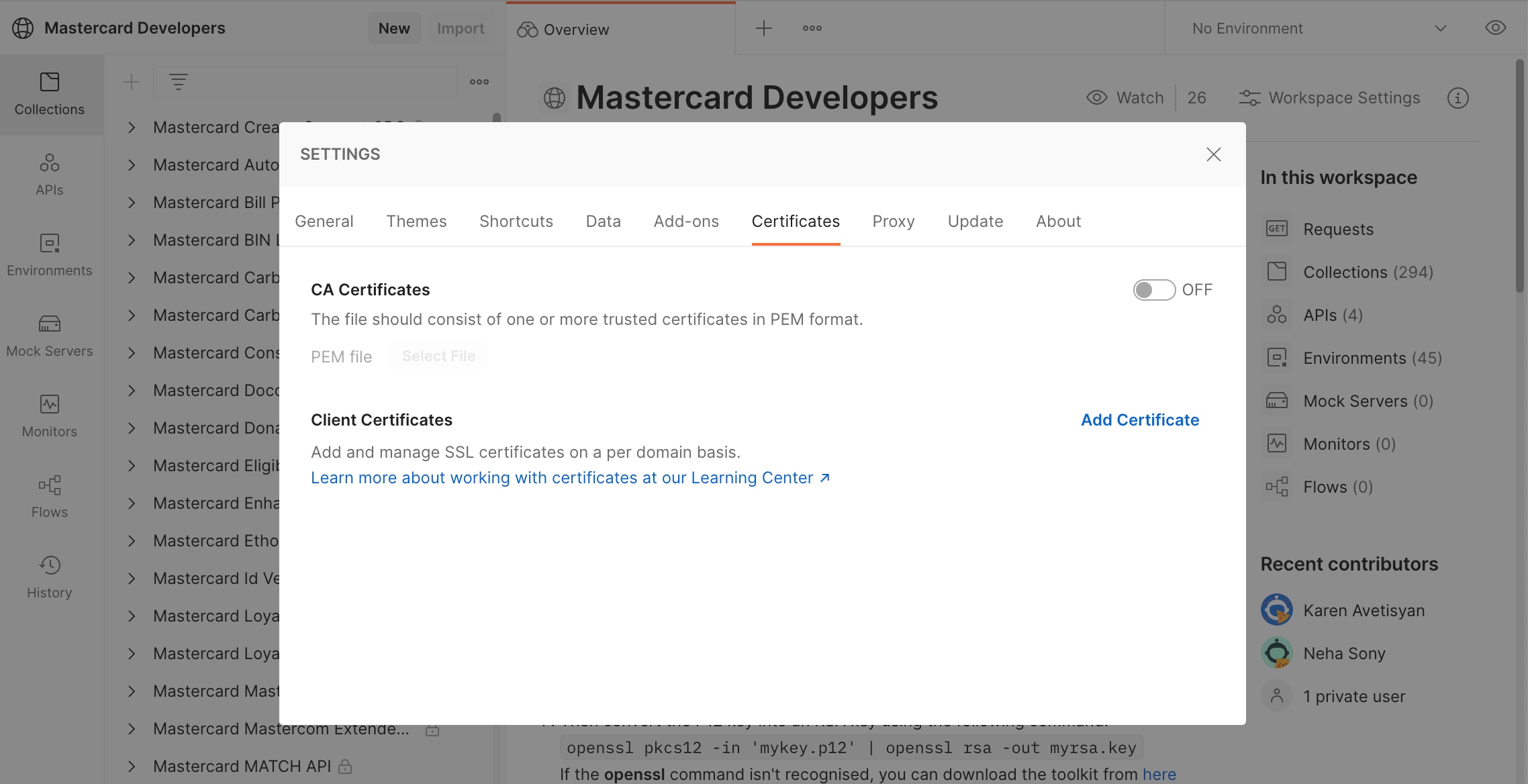 Mastercard Developers